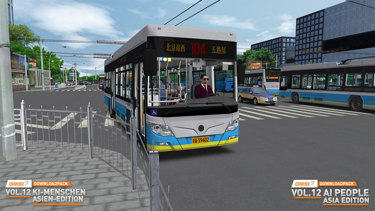 OMSI 2 Downloadpack Vol. 12 AI People - Asia Edition | Aerosoft US Shop