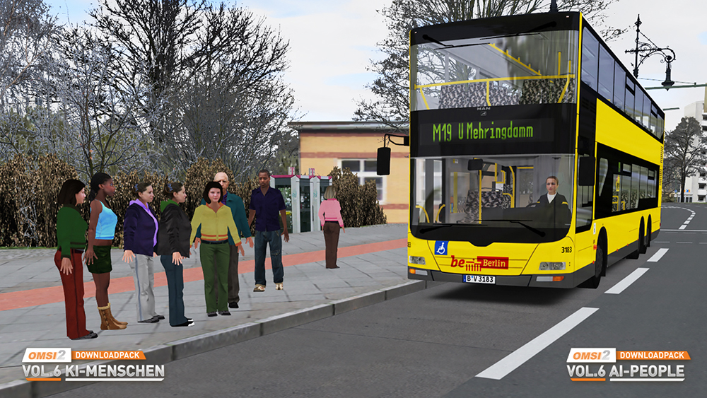 OMSI 2 Downloadpack Vol. 6 - AI People | Aerosoft Shop