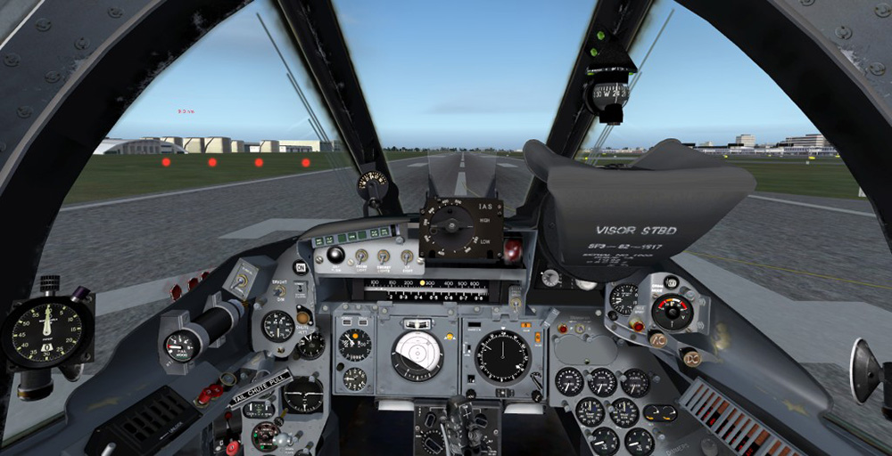 English Electric Lightning Cockpit