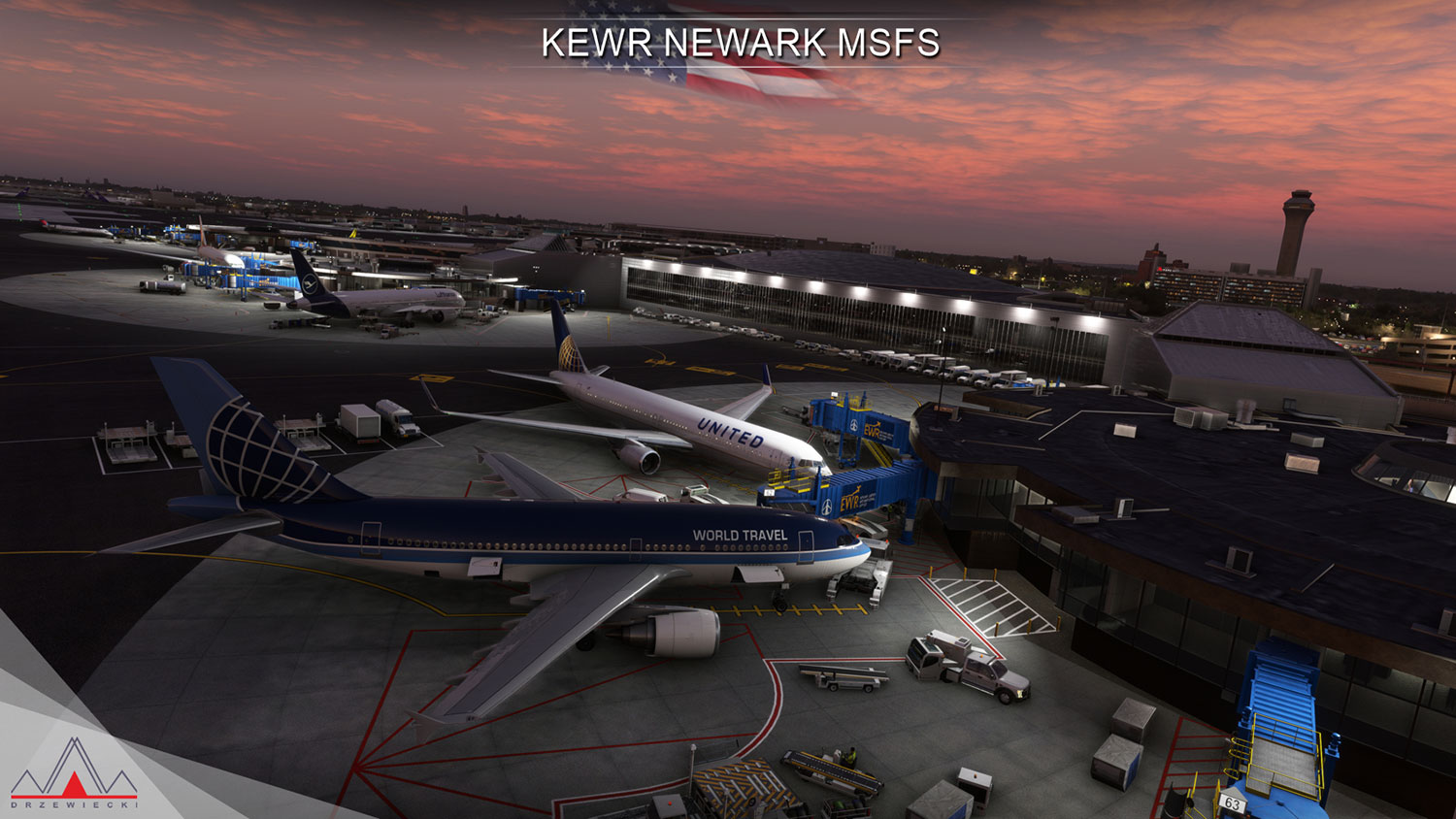 Drzewiecki Design - KEWR Newark Liberty International Airport MSFS ...