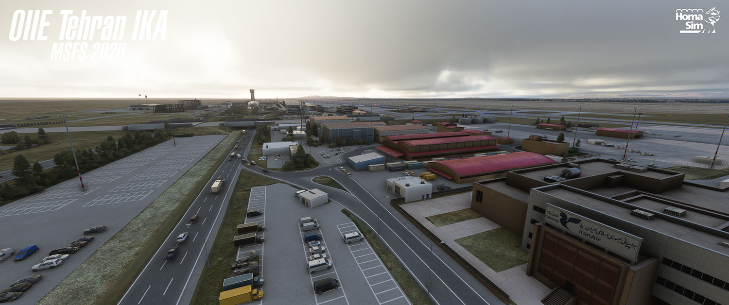 HomaSim - OIIE - Airport Tehran International | Aerosoft Shop