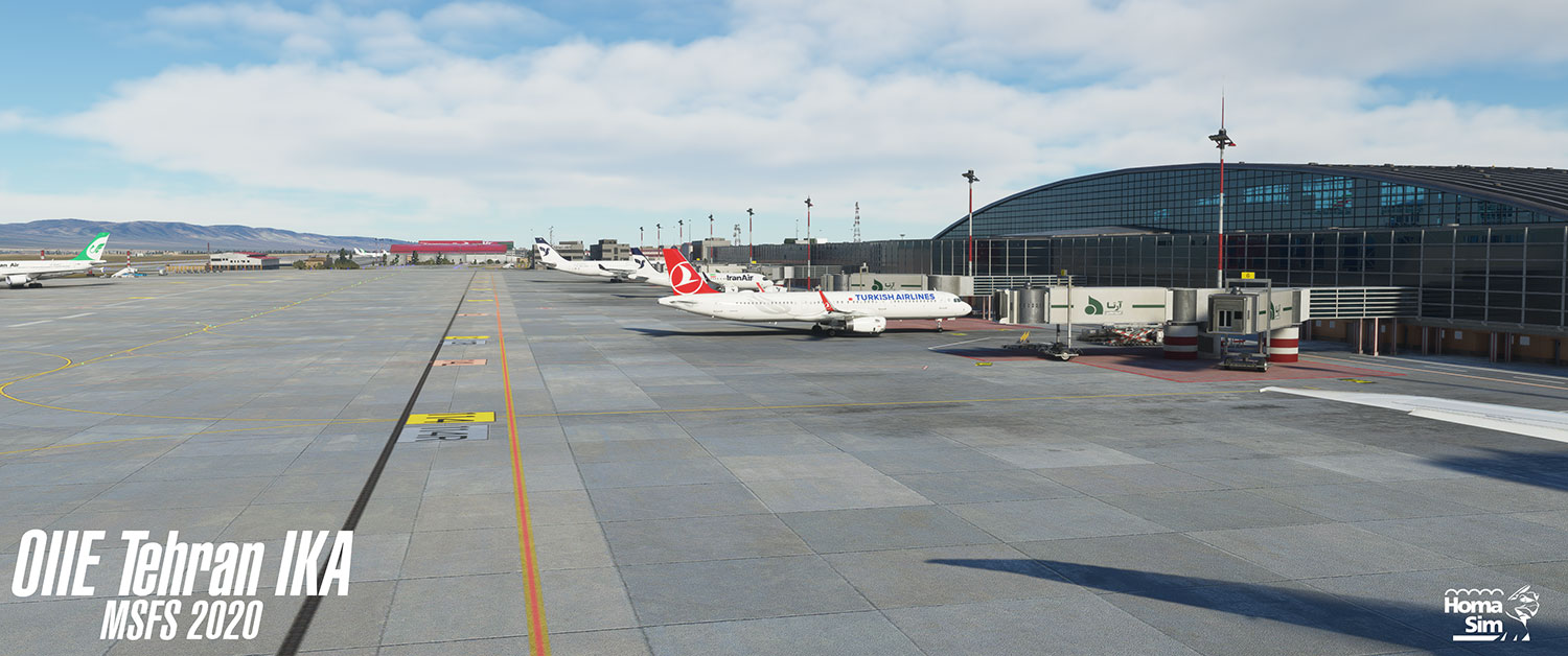 HomaSim - OIIE - Airport Tehran International | Aerosoft Shop
