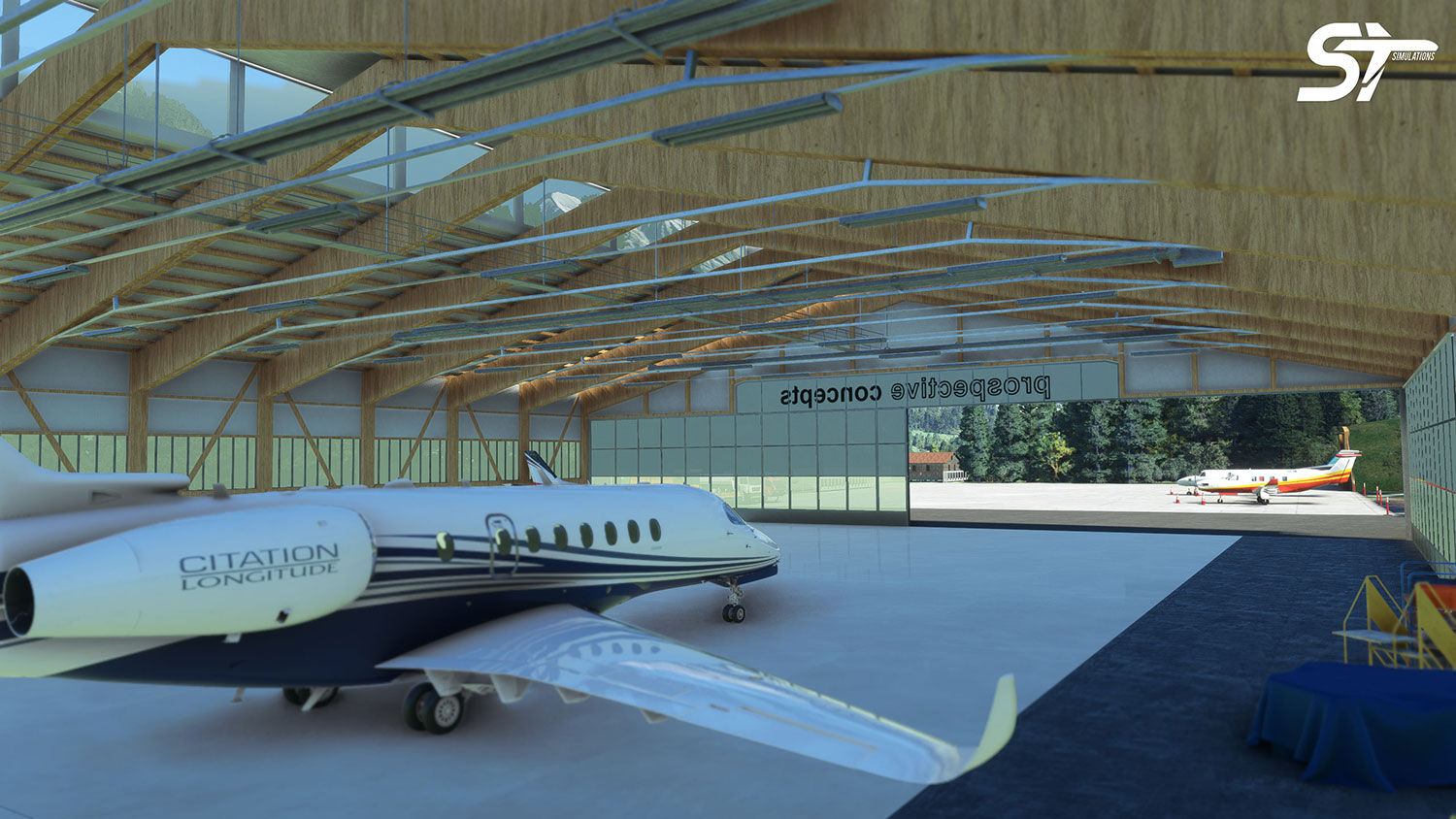 ST Simulations - LSTS - Airport St. Stephan | Aerosoft Shop