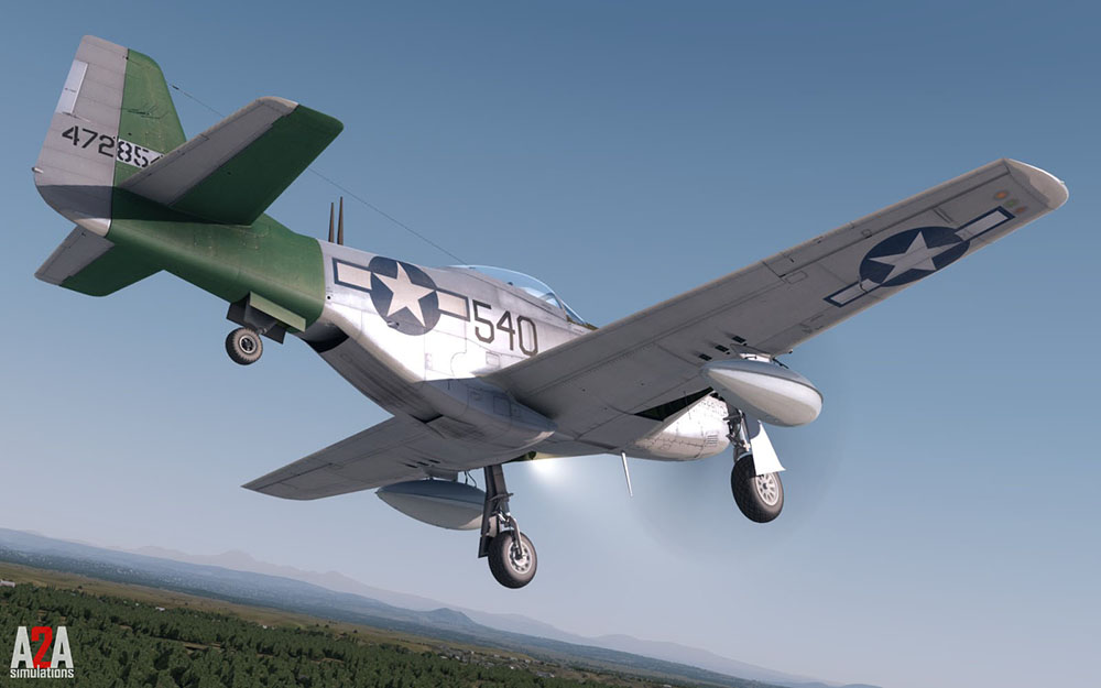 Accu-sim P-51D Military (P3D Professional) | Aerosoft Shop