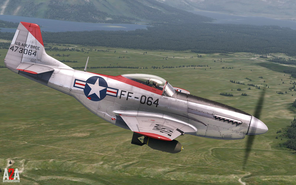 Accu-sim P-51D Military (P3D Professional) | Aerosoft US Shop