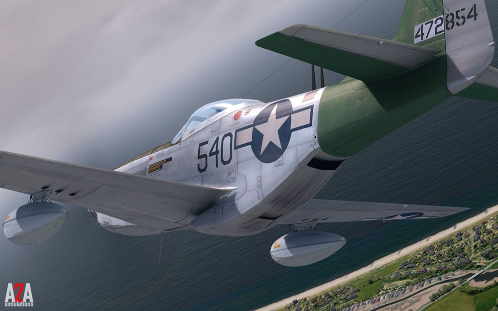 Accu-sim P-51D Military (P3D Professional) | Aerosoft Shop