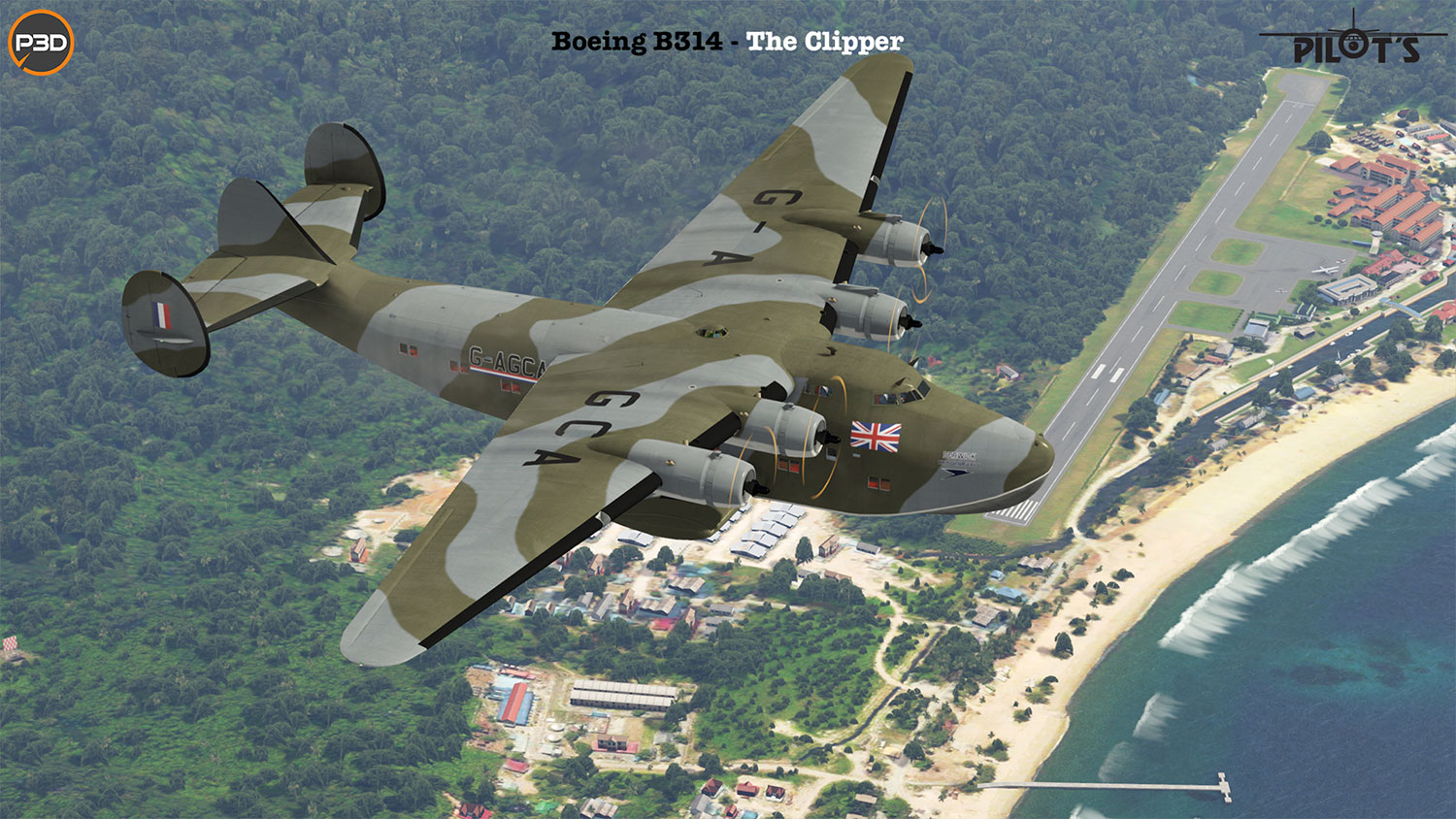 PILOT'S - Boeing B314A Add-on P3D V5 | Aerosoft US Shop