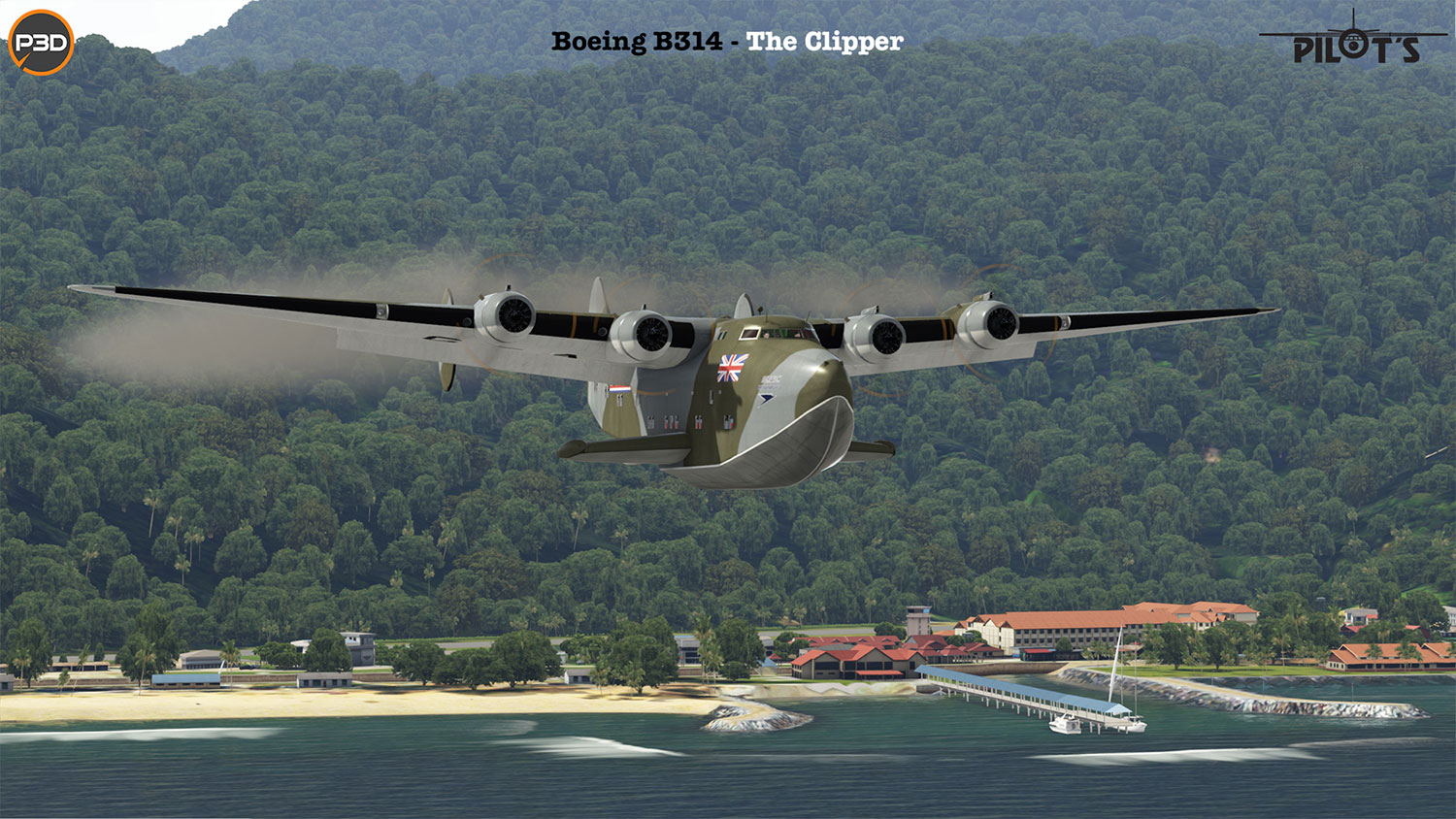 PILOT'S - Boeing B314A Add-on P3D V5 | Aerosoft US Shop