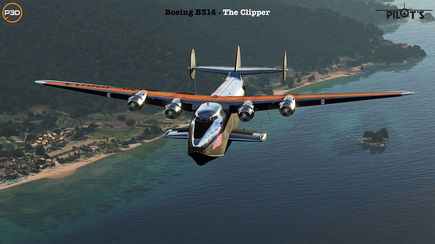 PILOT'S - Boeing B314A Add-on P3D V5 | Aerosoft Shop