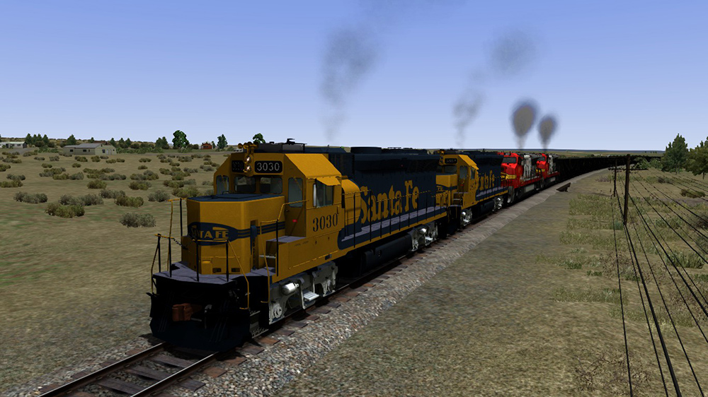 EMD GP40X ATSF Locomotive | Aerosoft Shop