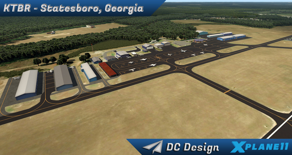 DC Scenery Design - KTBR - Statesboro Bulloch County Airport XP ...