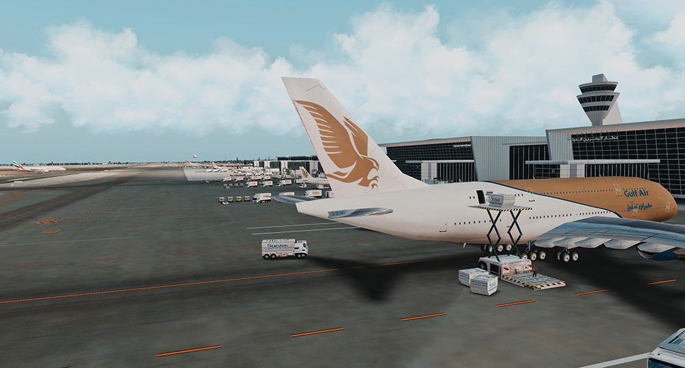 OBBI - Bahrain Intl Airport & City XP | Aerosoft Shop